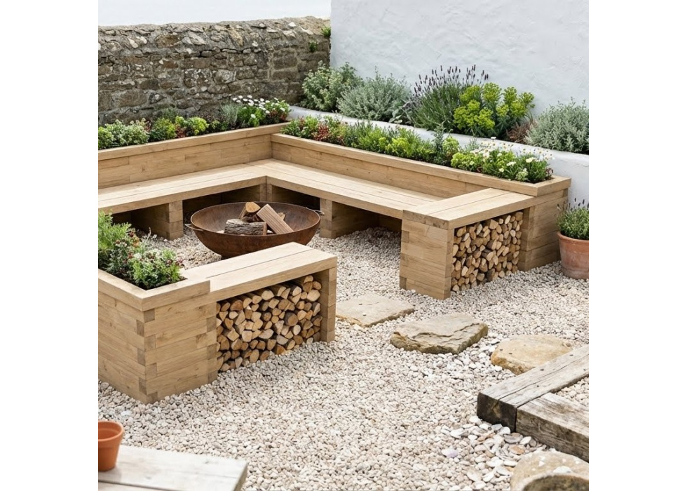 square fire pit uk